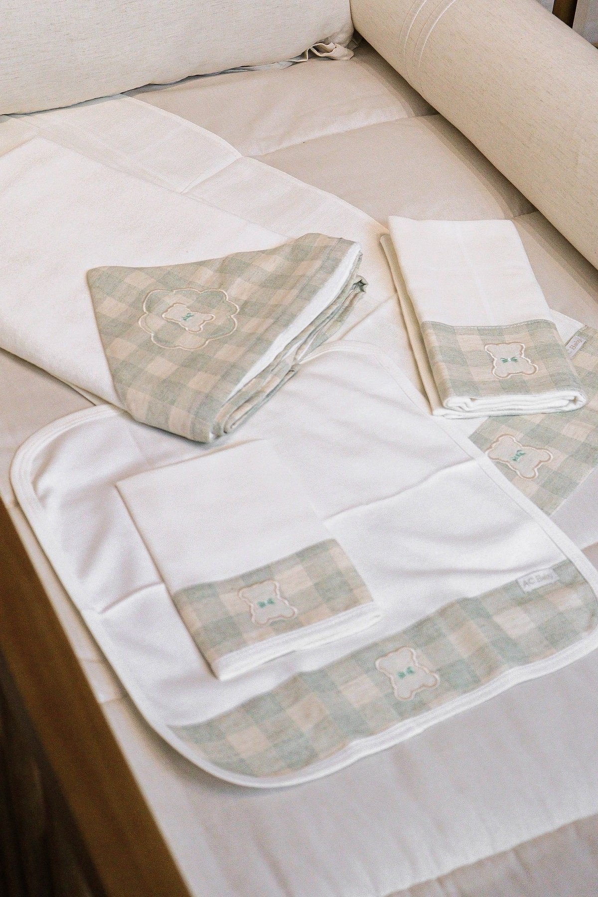 Kit Enxoval Baby - 5 peças Luxo Provença